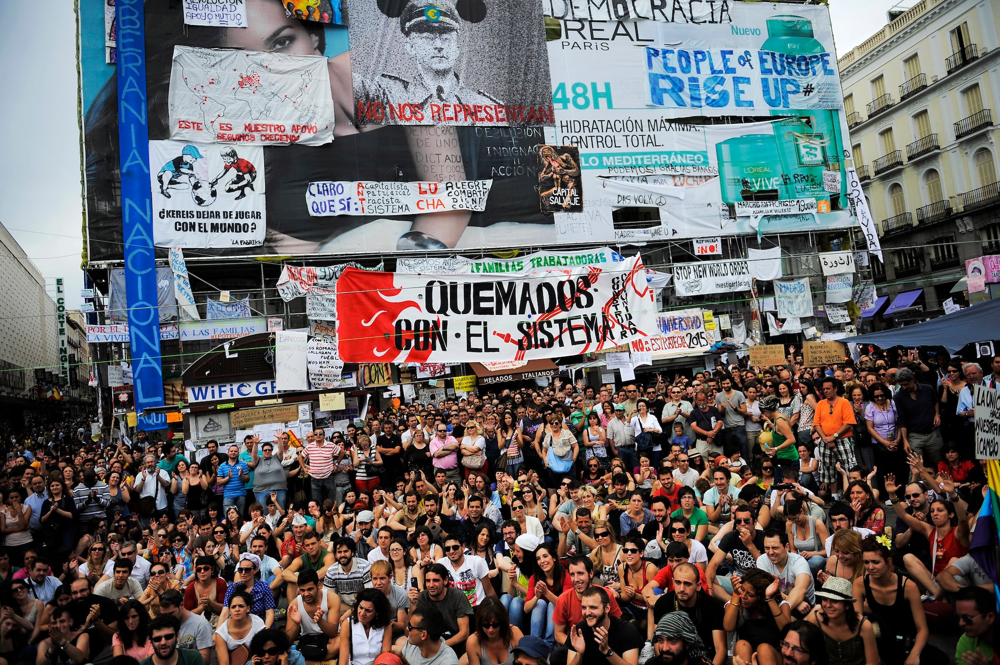 Spanish democracy: 15-M: how Spain’s ‘outraged’ movement spawned ...
