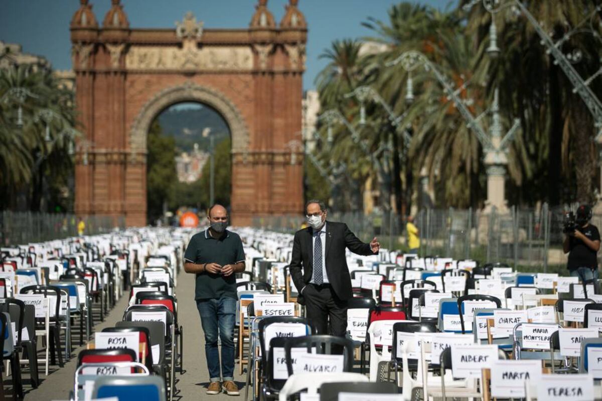 Catalan independence: Covid-19 concerns reduce scale of Catalonia Day ...