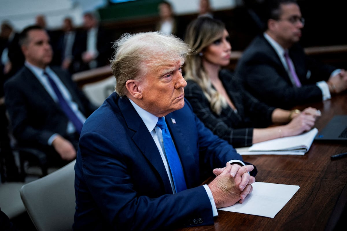 The battle to televise the first criminal trial against Donald Trump ...