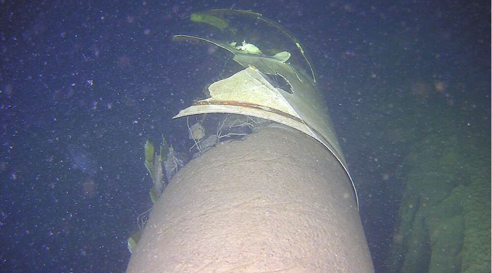 Anchor of Chinese container vessel caused damage to Balticconnector gas ...