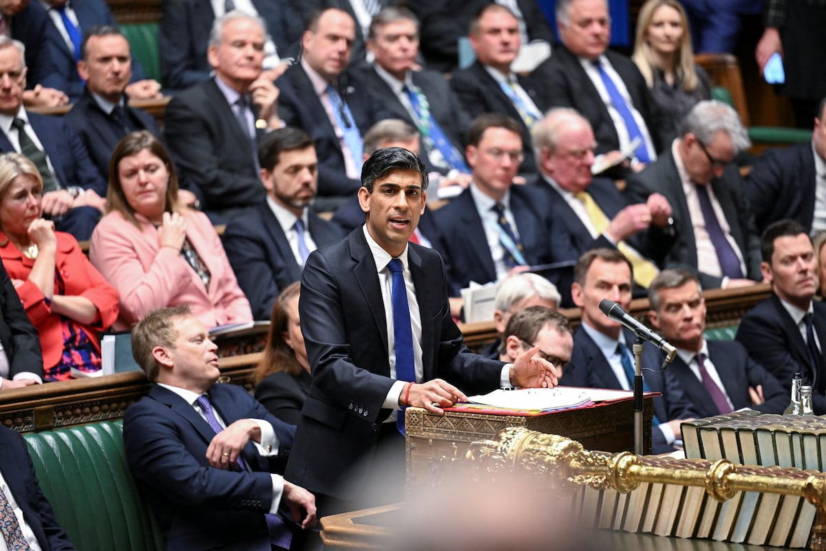 UK leader Rishi Sunak dealt a blow by Conservative rebellion over his ...