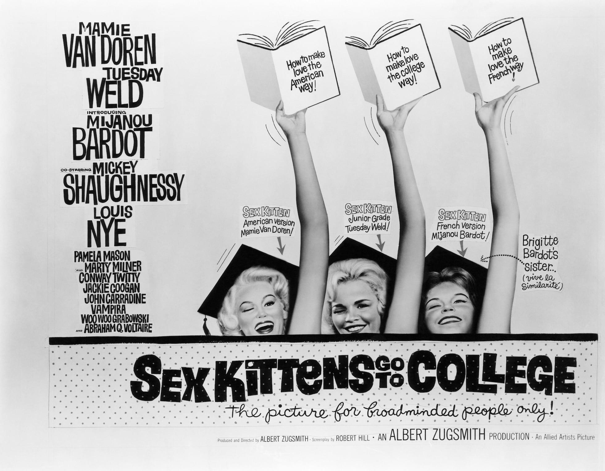 Mamie Van Doren, the brilliant and shameless seductress who survived Marilyn and continues to ...