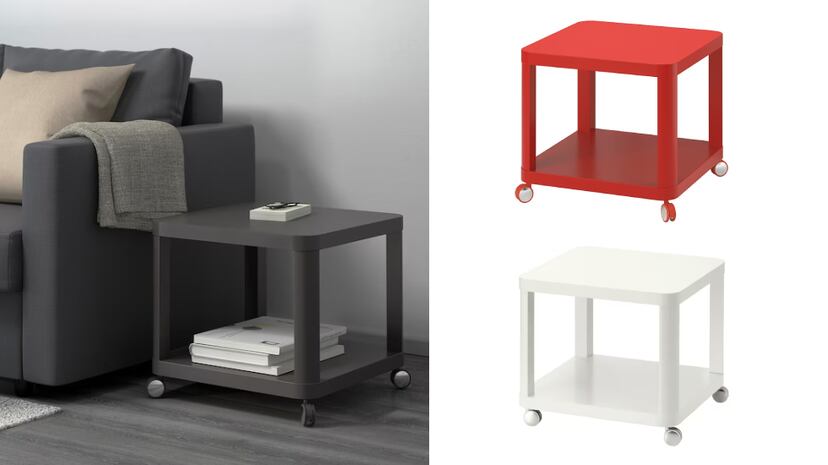 Ikea: diez mesas de centro, de noche o auxiliares, con ruedas, por ...