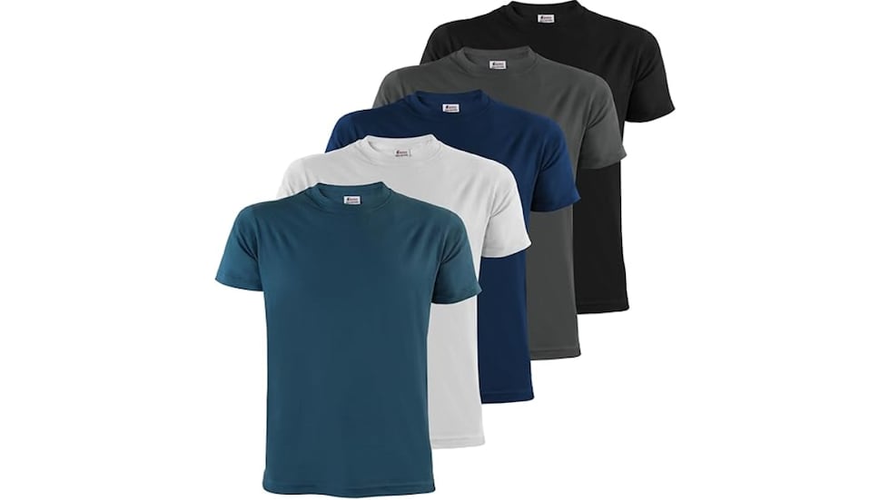 El pack más deseado de Amazon: cinco camisetas 100% algodón por 6 euros ...
