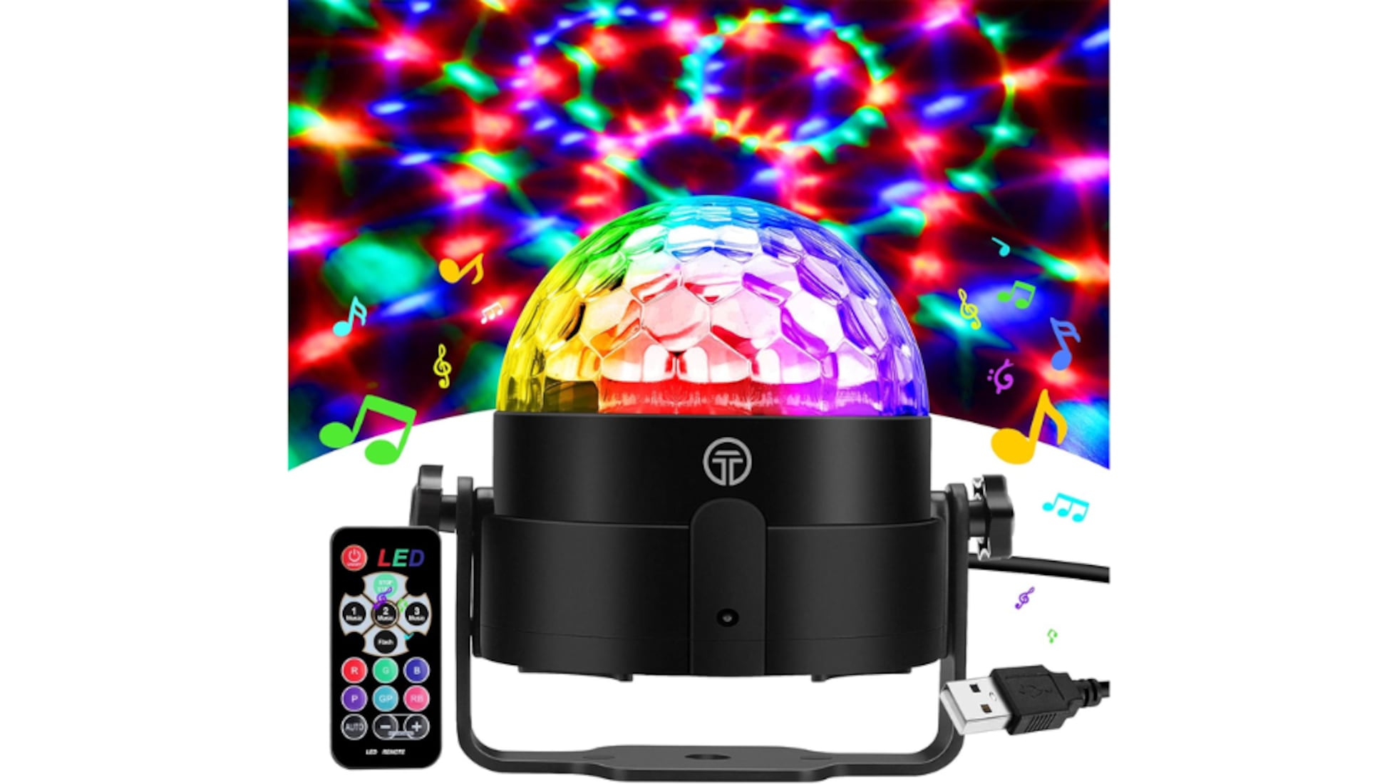 La bola de discoteca LED que arrasa en Amazon: perfecta para fiestas en ...