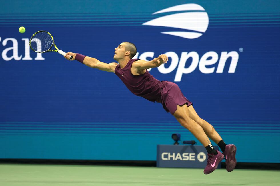 US Open 2025: Con pelo o rapado, Alcaraz marca tendencia | Tenis ...