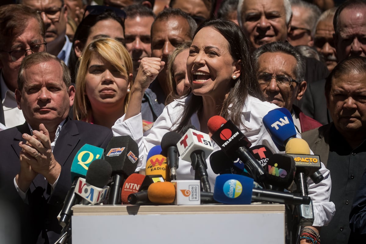 Venezuela’s ban on opposition candidate María Corina Machado strains ...