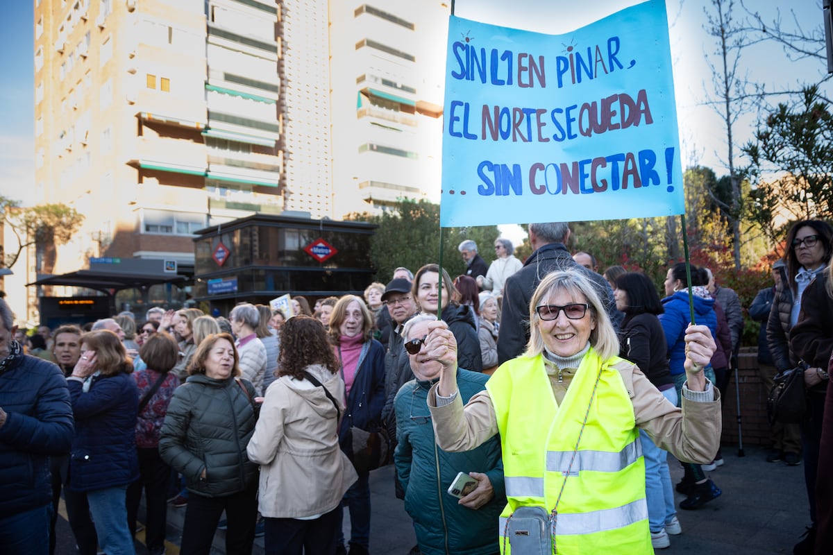La línea 1 de Metro se queda en Pinar de Chamartín: la presión vecinal ...