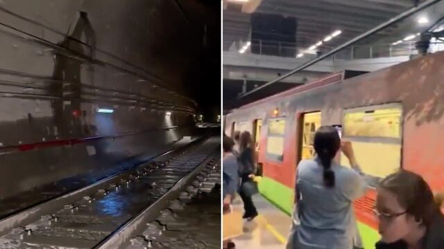 Una lluvia de cemento en la Línea 12 de Metro desata las críticas ...