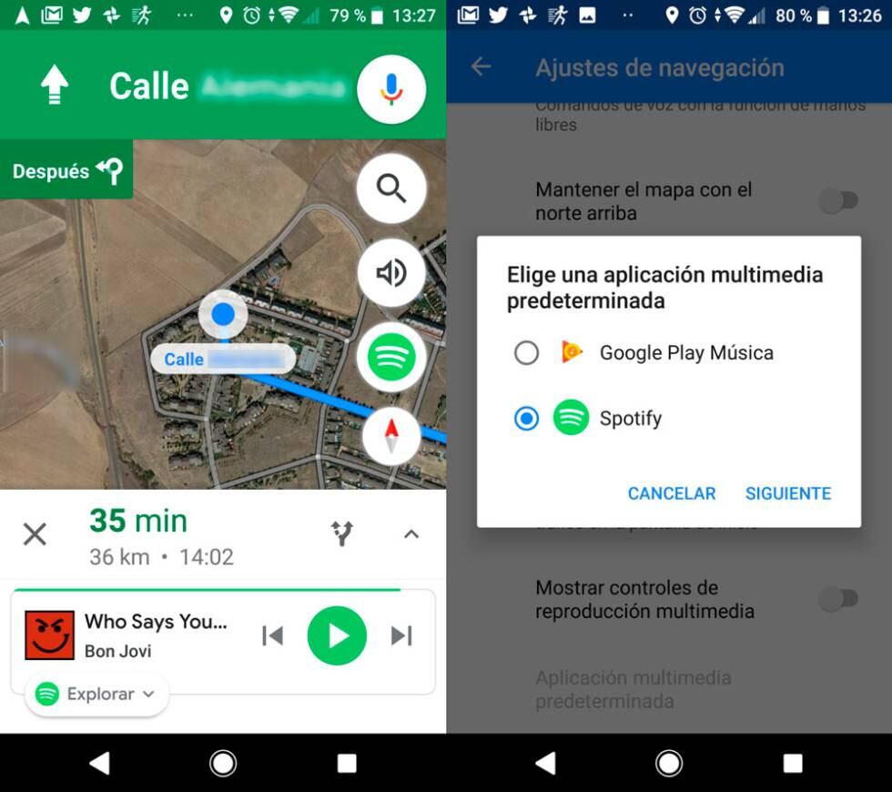 Cómo controlar Spotify mientras navegas en Google Maps | Lifestyle ...