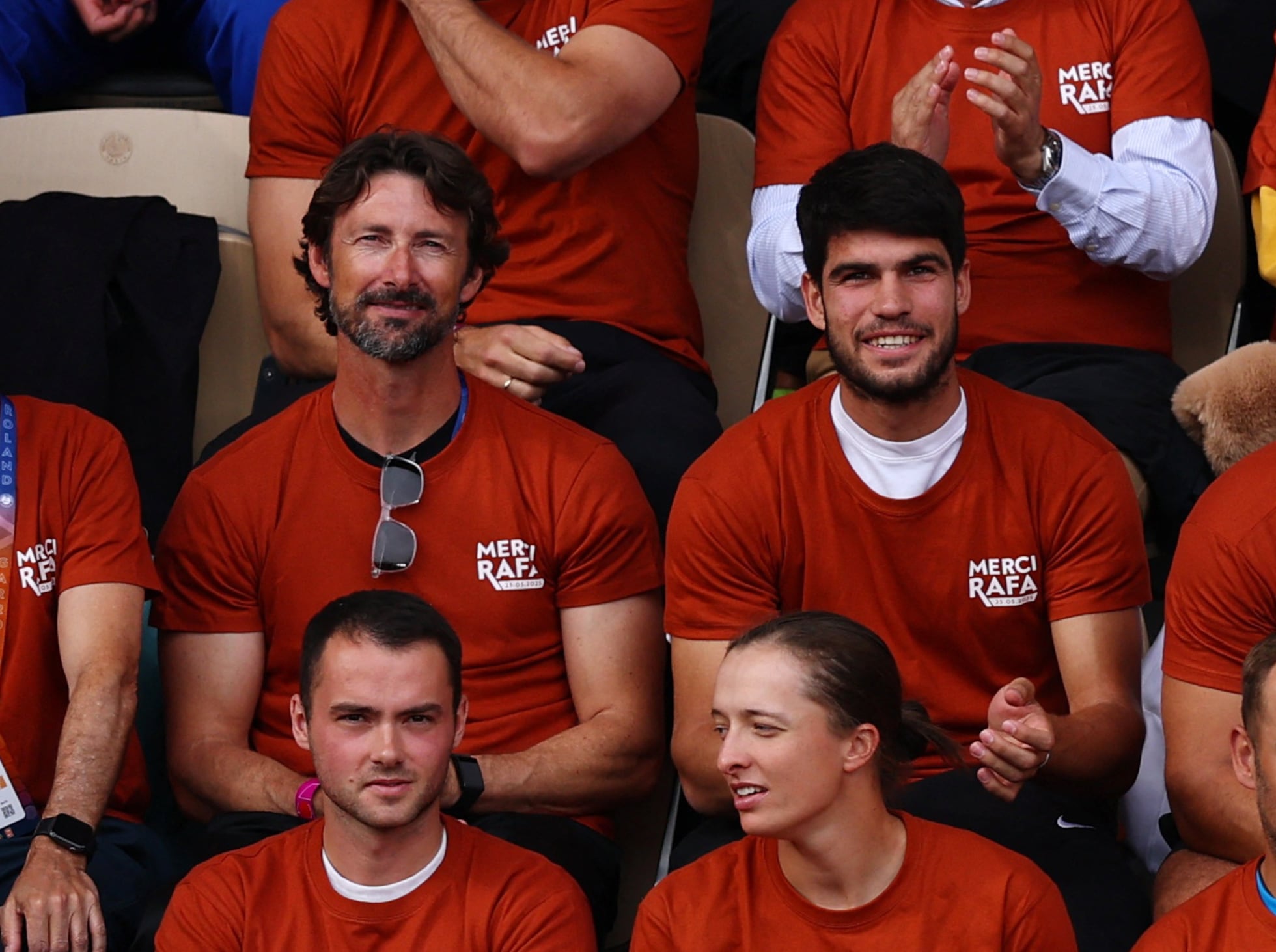 El homenaje de Rafa Nadal en Roland Garros tras 20 años de su debut, en imágenes | Fotos | Tenis ...