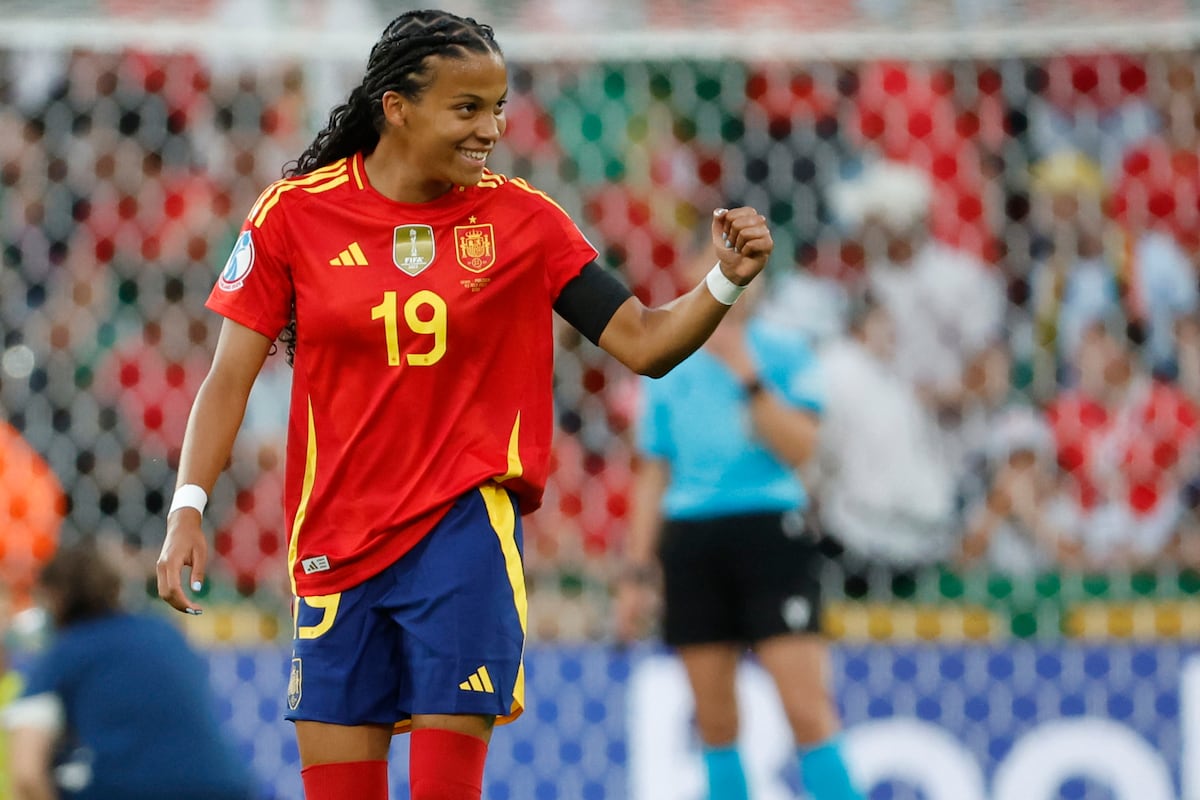 La primera gran noche con España de la talentosa Vicky López | Eurocopa ...
