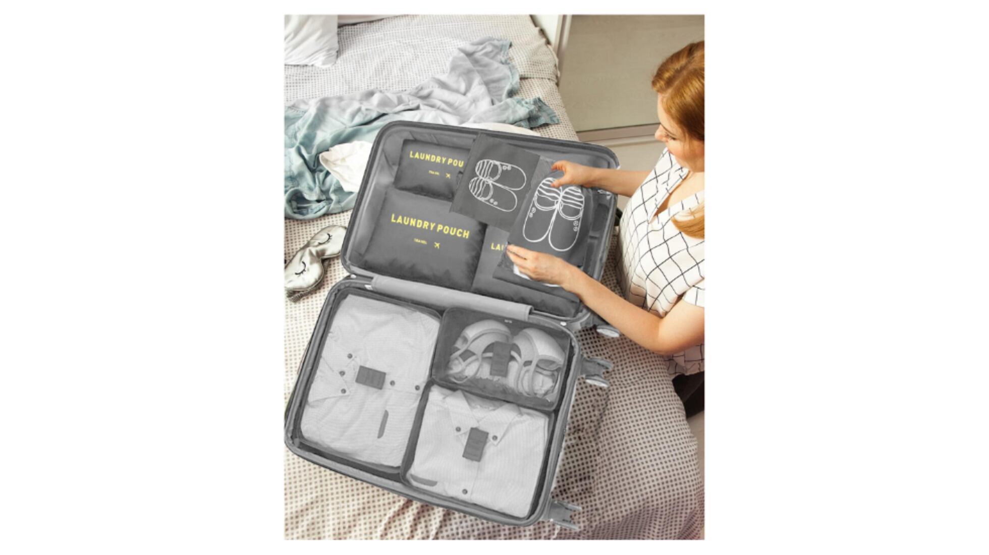 Ahorra espacio y haz la maleta en un santiamén con el organizador que ...