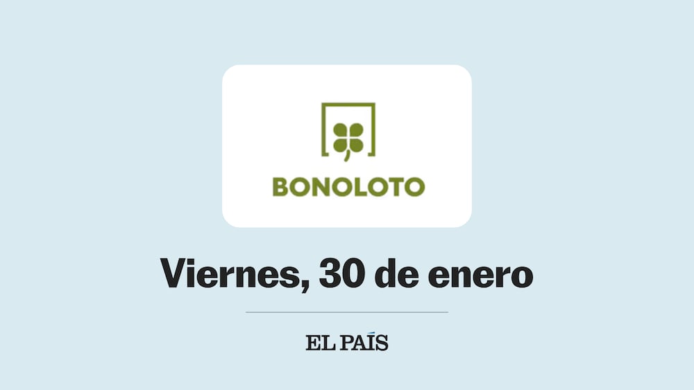 Bonoloto: comprobar sorteo del viernes 30 de enero | Sorteos: Loterías ...