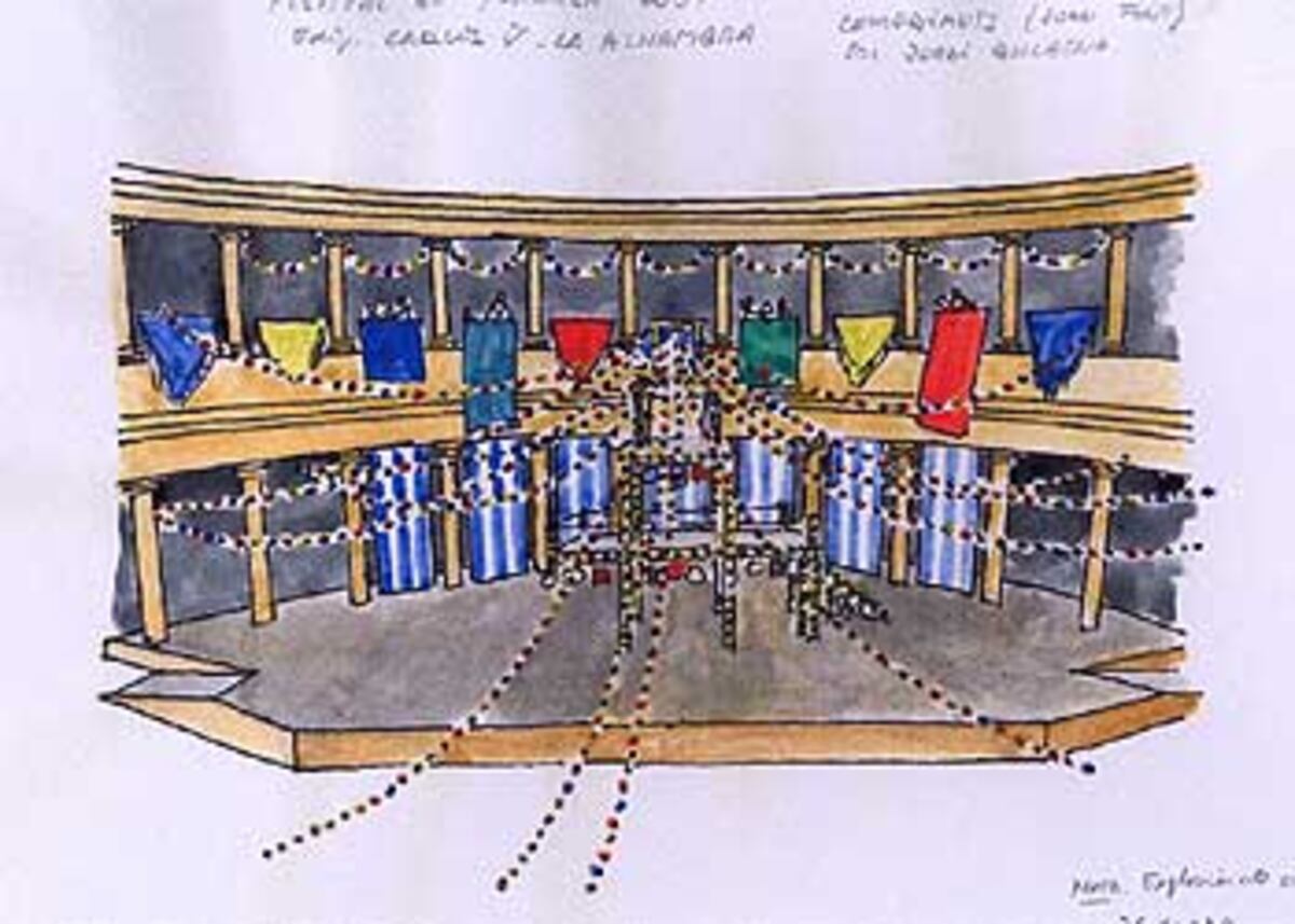 Boceto de Els Comediants | Babelia | EL PAÍS