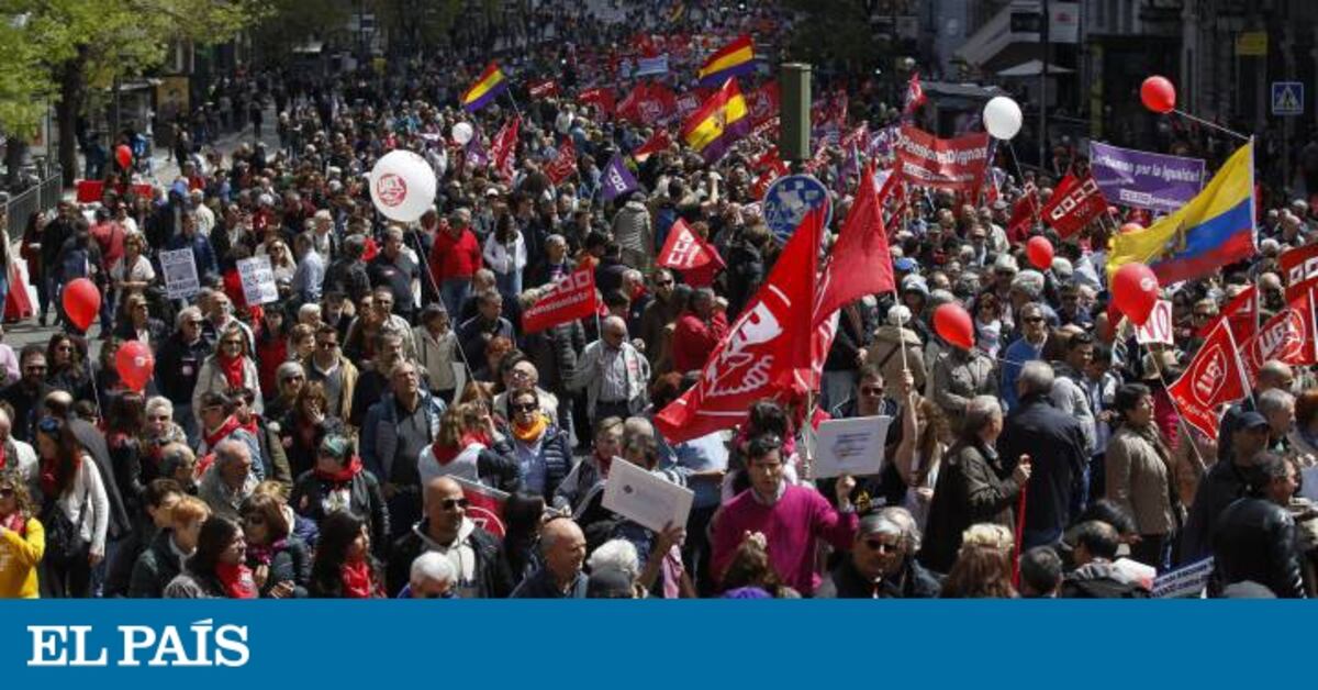 Public holiday in Spain: Thousands march across Spain on May Day marked ...