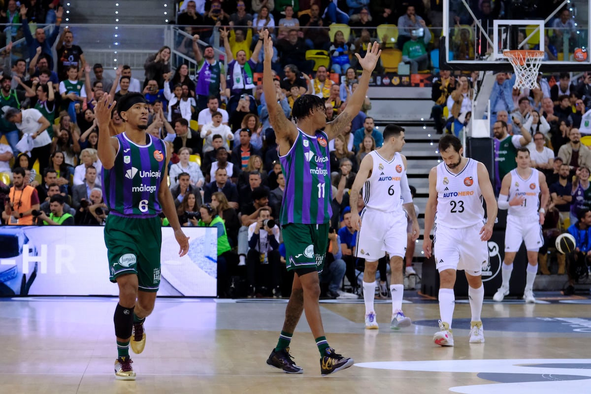 Así le hemos contado la victoria de Unicaja ante el Real Madrid en la ...