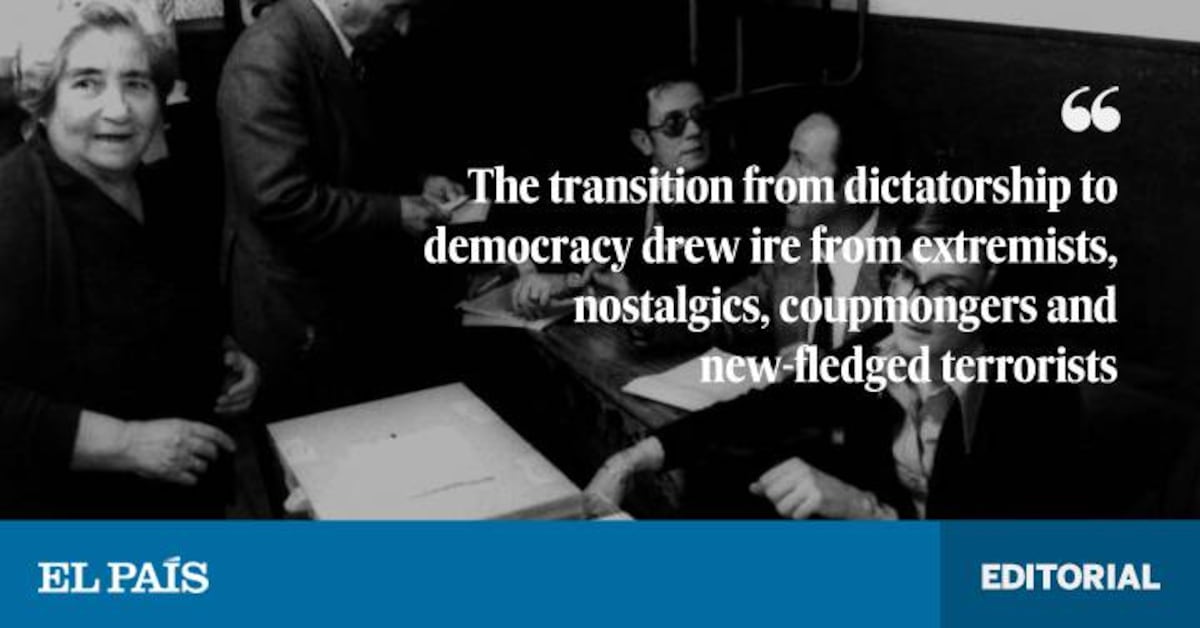 Spanish democracy: The making of modern Spain | Spain | EL PAÍS English