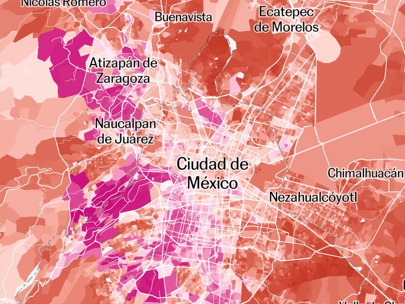 Mapa | Los resultados de las elecciones presidenciales en México, calle ...