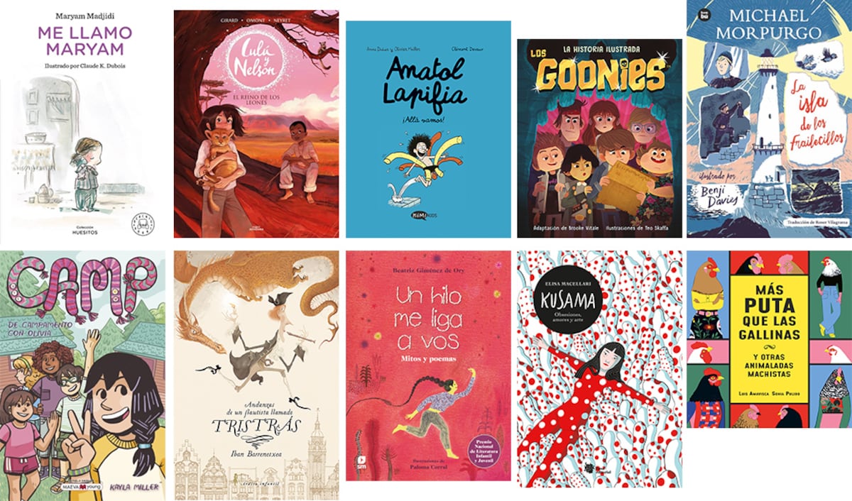 Diez libros, novelas y cómics para niños y niñas de seis a 18 años ...