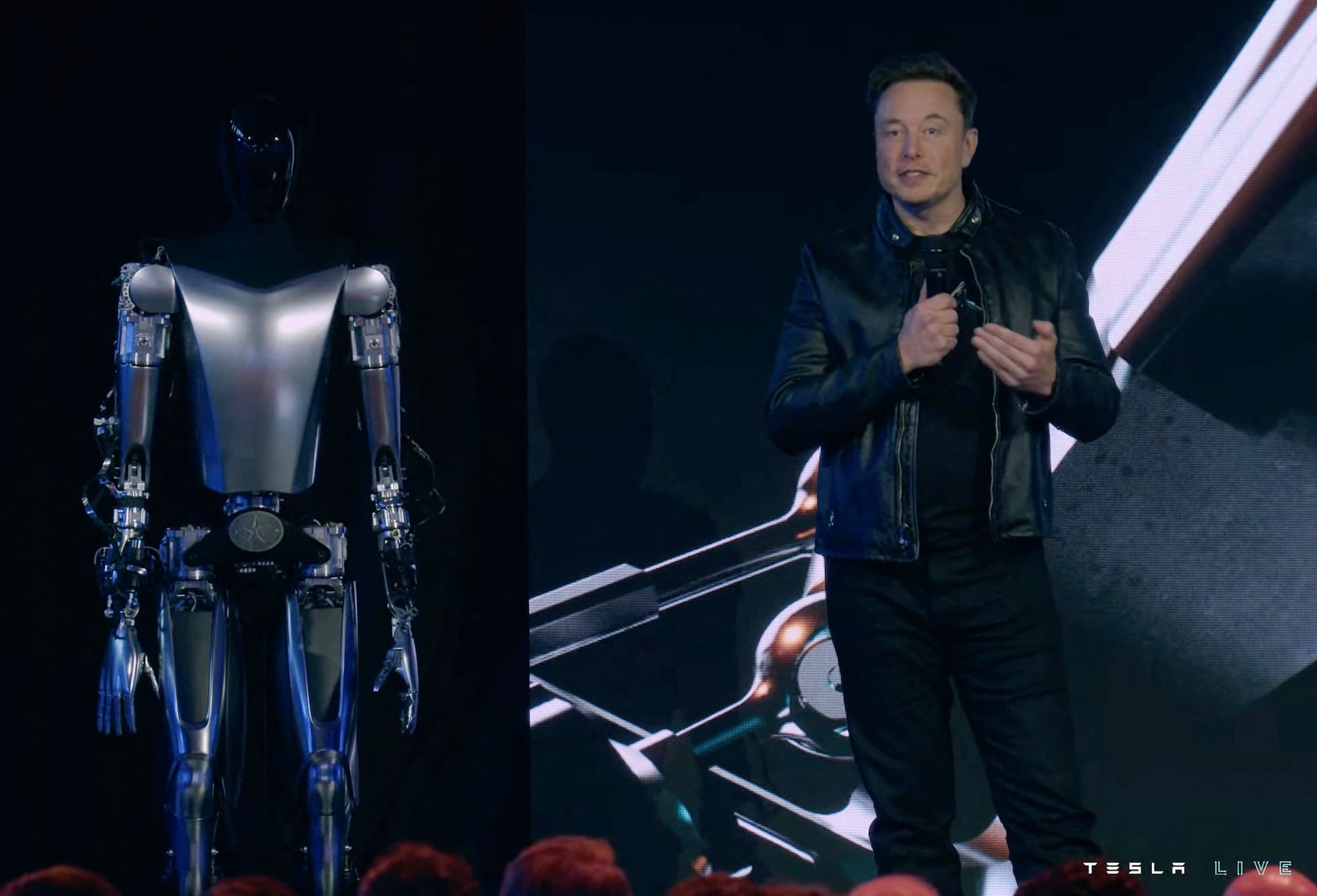 Así es Optimus, el robot humanoide de Tesla que Elon Musk quiere vender ...