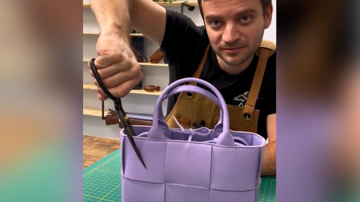 Tanner Leatherstein, the leather expert who cuts up luxury goods to see ...