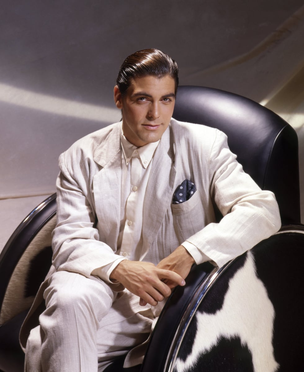 George Clooney, from long-haired surfer to silver fox: 40 images of the ...