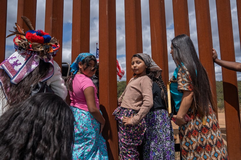 The US border wall is encroaching on Kumiai sacred territory | Fotos ...