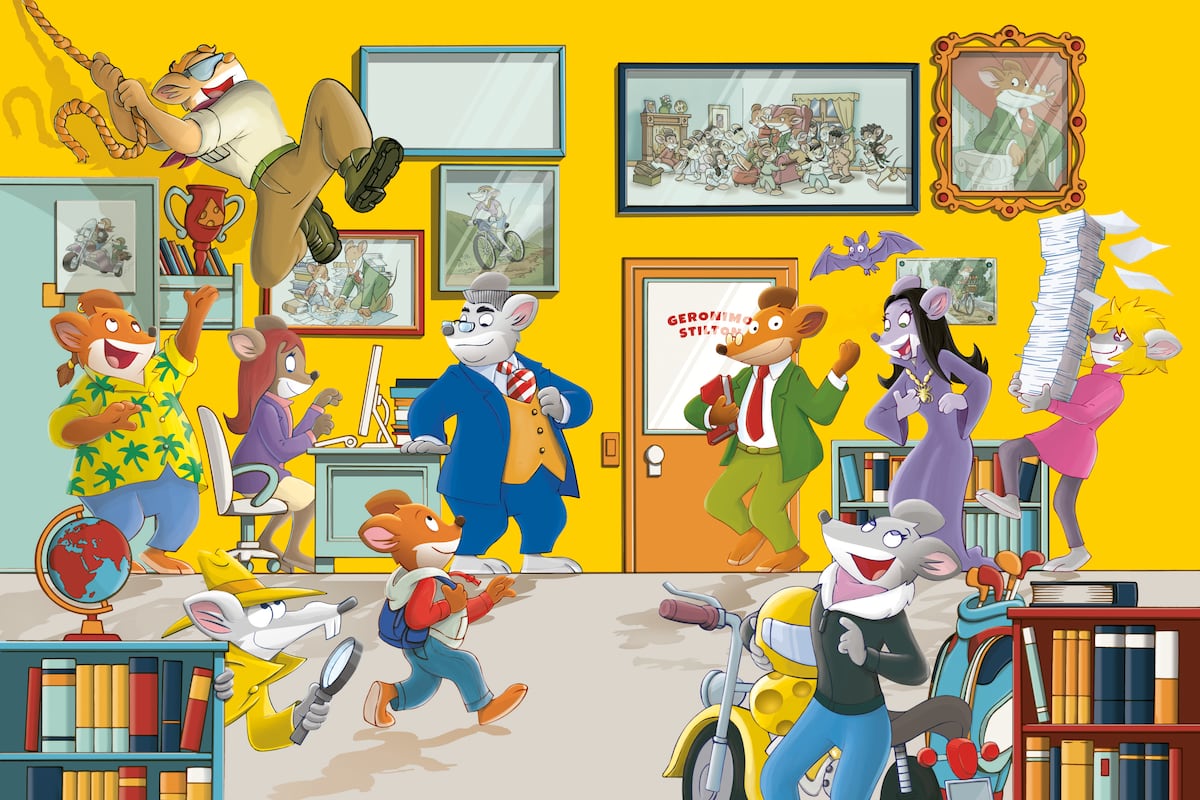 Geronimo Stilton cumple 20 años: cómo un libro que muchas librerías no ...
