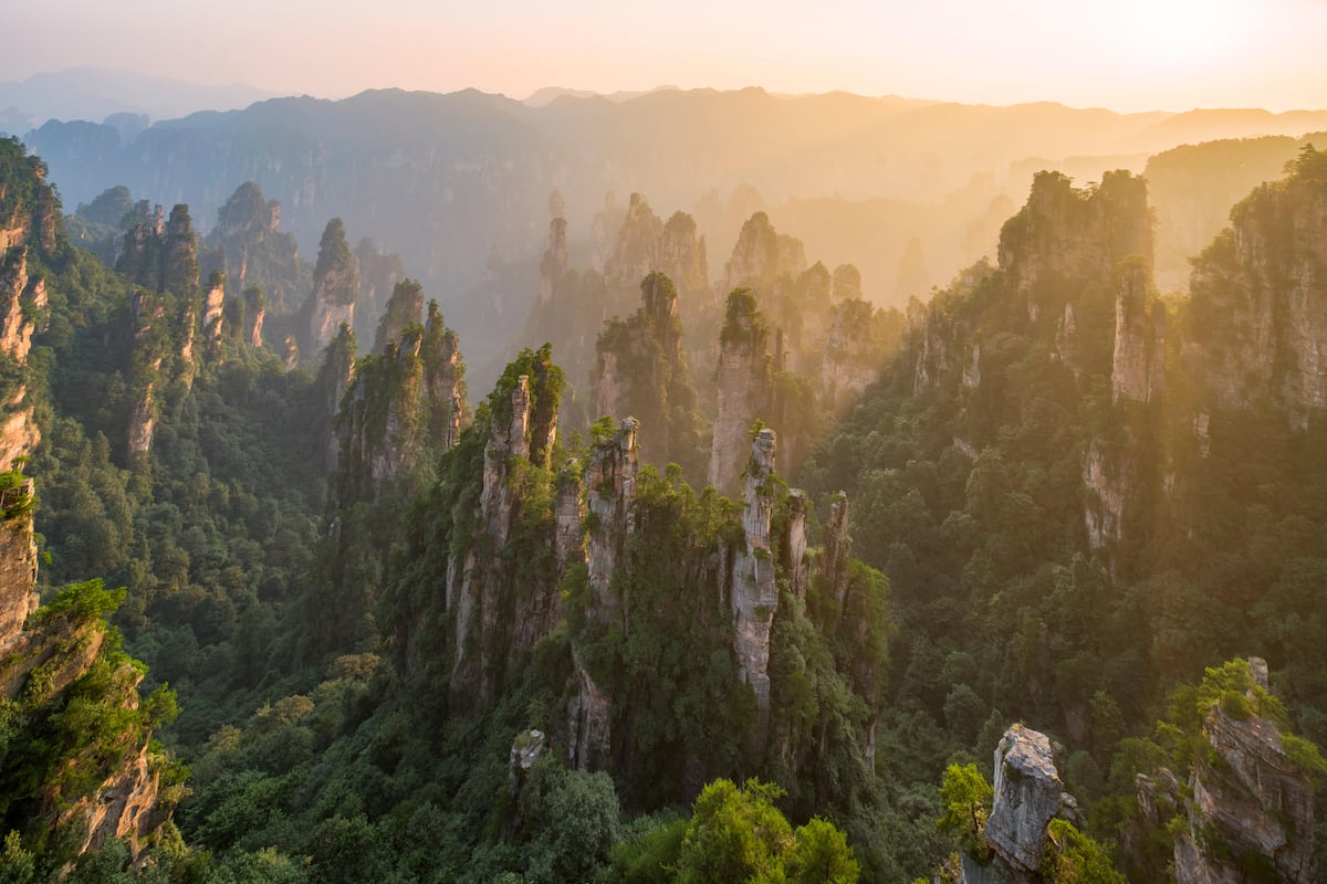 Un viaje al parque nacional Zhangjiajie: el paisaje de Avatar | Viajes ...