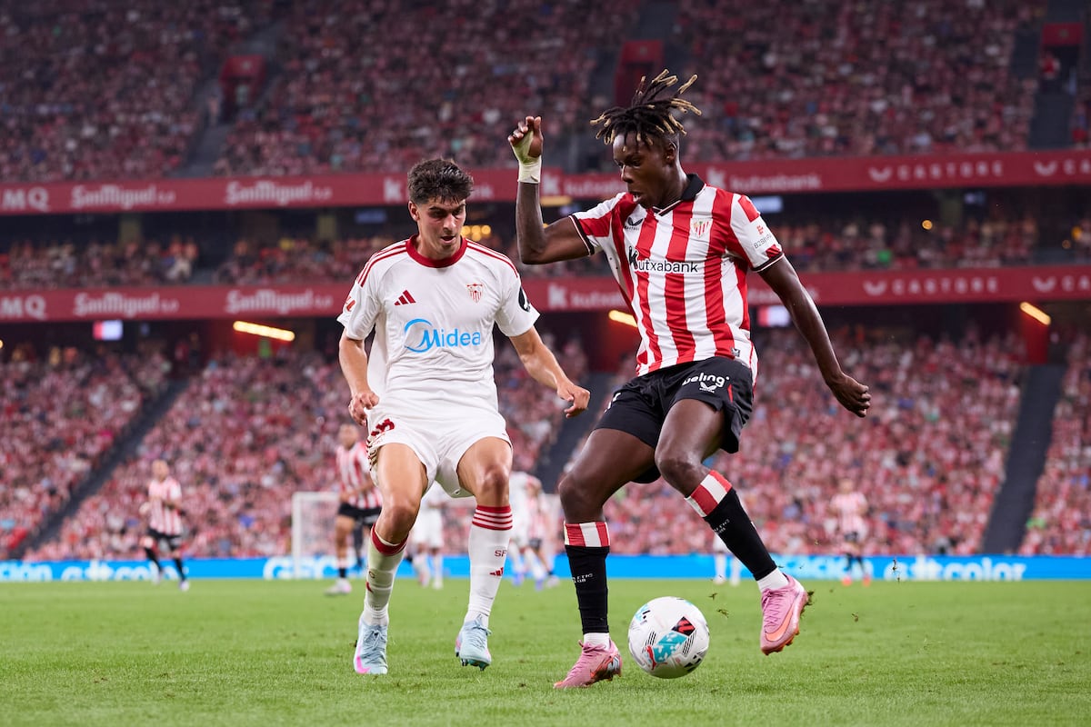 Nico Williams empuja al Athletic hacia la victoria ante el Sevilla ...
