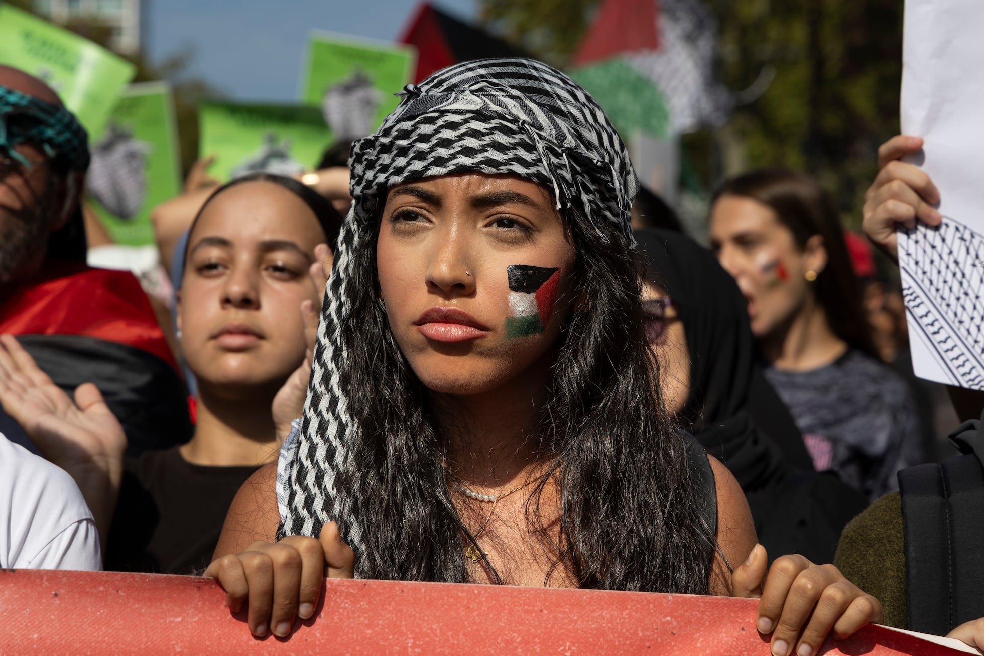 Las manifestaciones en apoyo a Palestina y la flotilla de Gaza, en ...