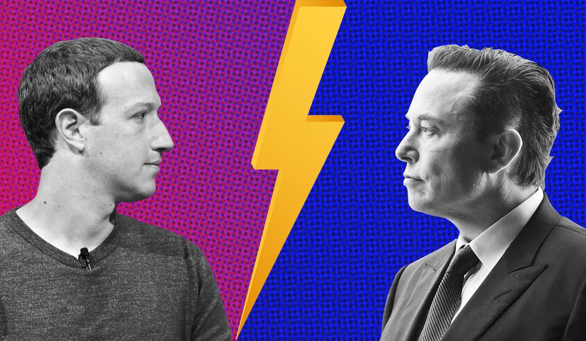 Elon Musk and Mark Zuckerberg cage match: ‘They are playing at being ...
