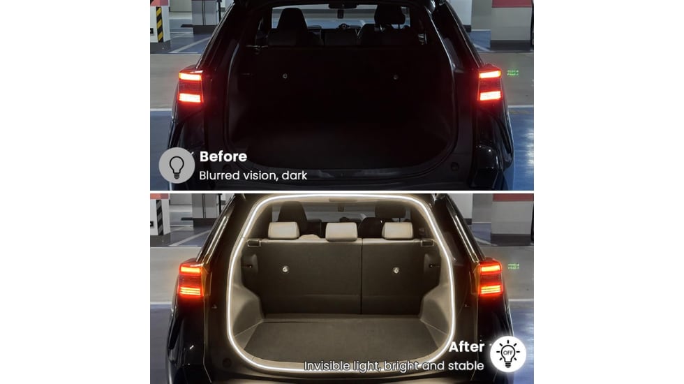 La solución definitiva si no tienes luz en el maletero del coche o ...