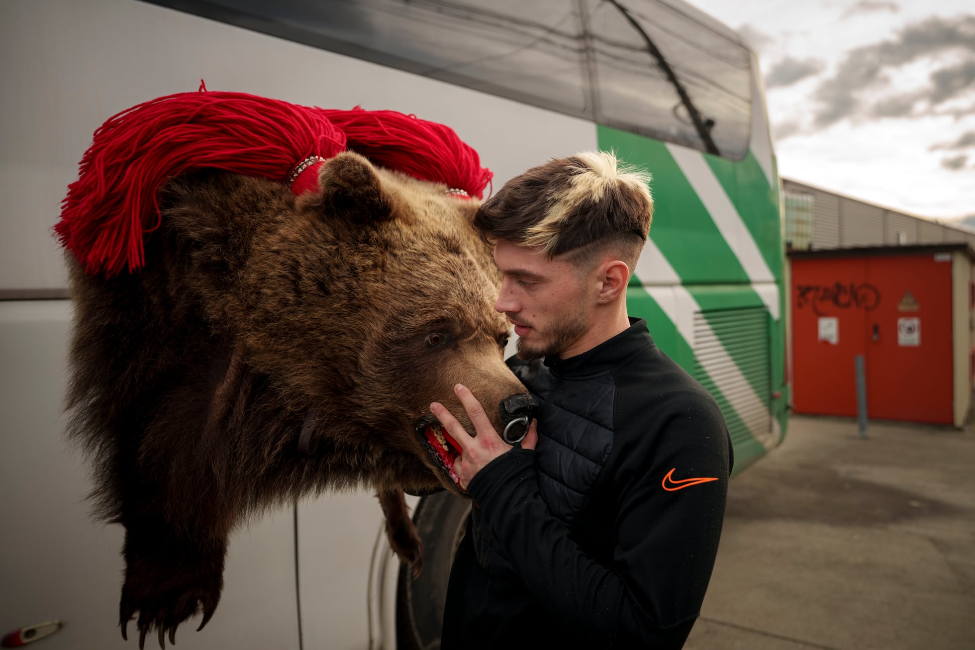 In Romania, hundreds dance in bear skins for festive ‘dancing bear ...