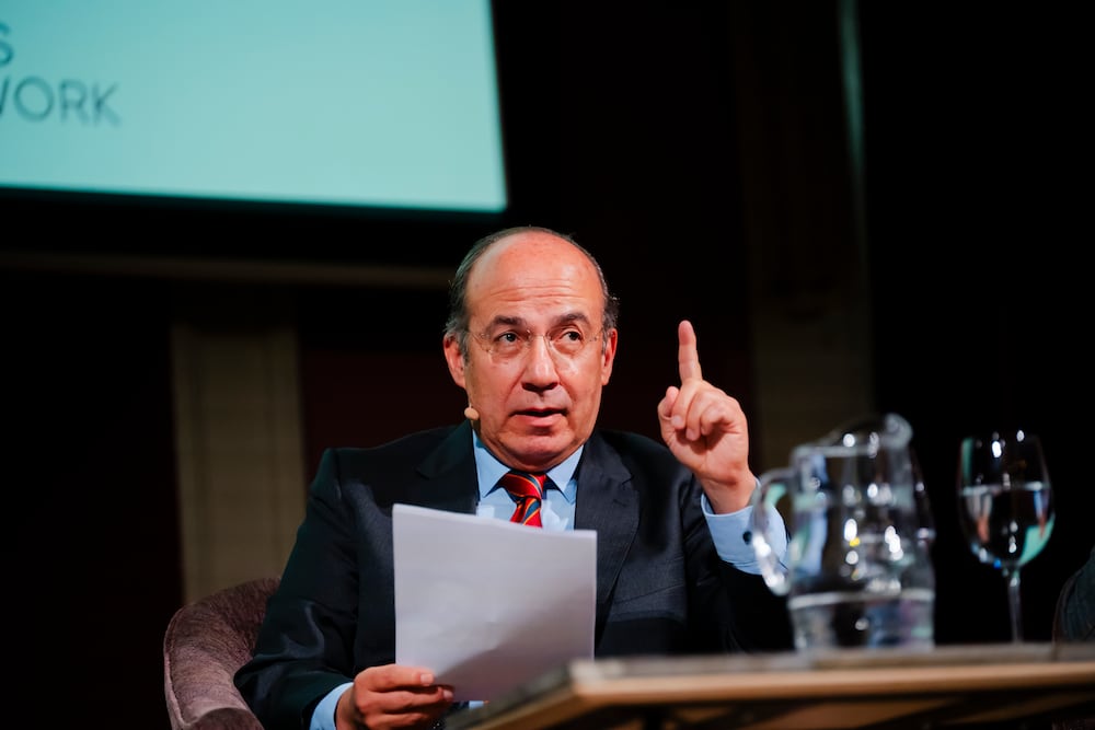 Felipe Calderón: “Cuando yo salí, se dejó que los criminales volvieran ...