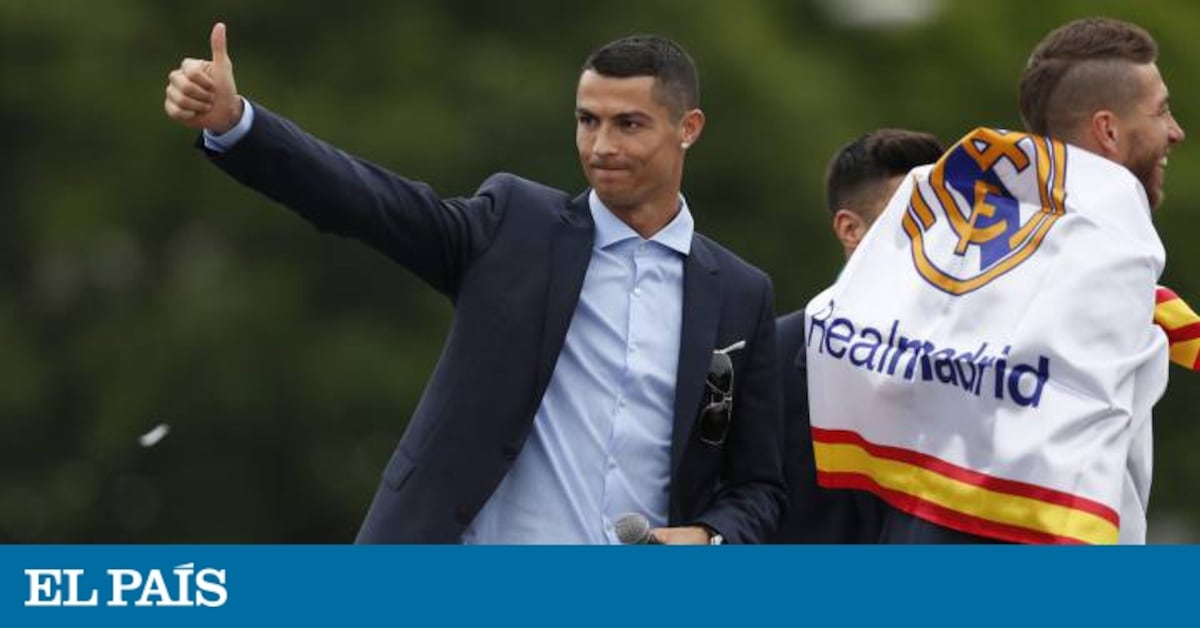 Celebración del Real Madrid: Cristiano Ronaldo: “Gracias afición; hasta ...
