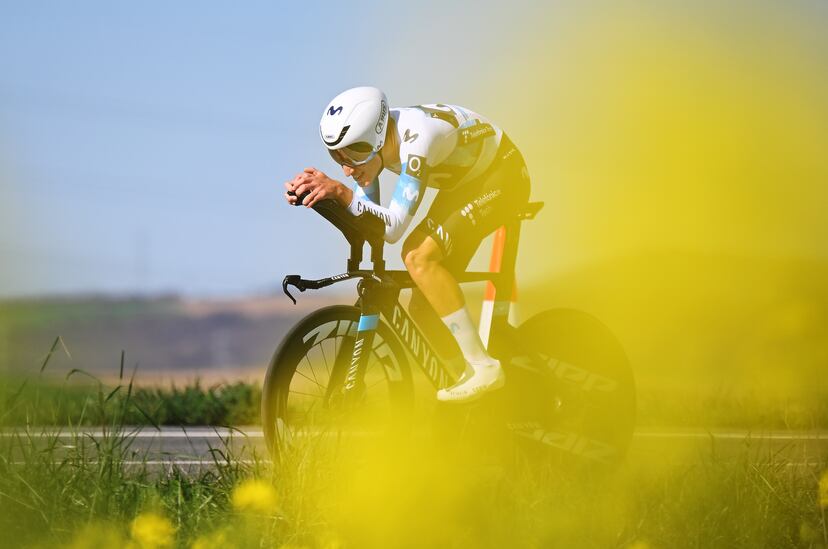 Pablo Castrillo, ciclista del Movistar: “Cuanto mayor es el rival y el ...