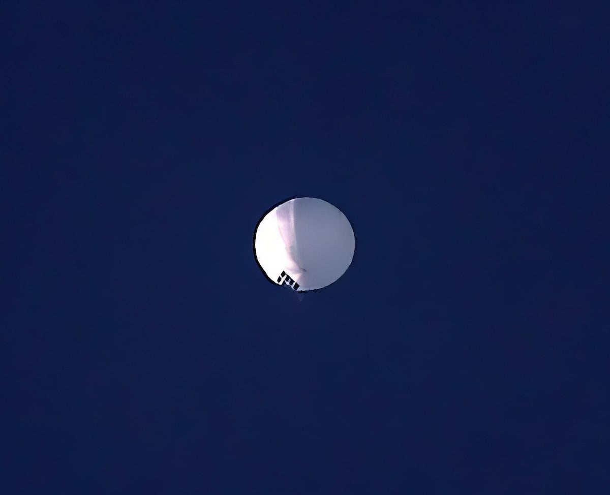 Pentagon: Chinese spy balloon spotted over Western US | U.S. | EL PAÍS ...