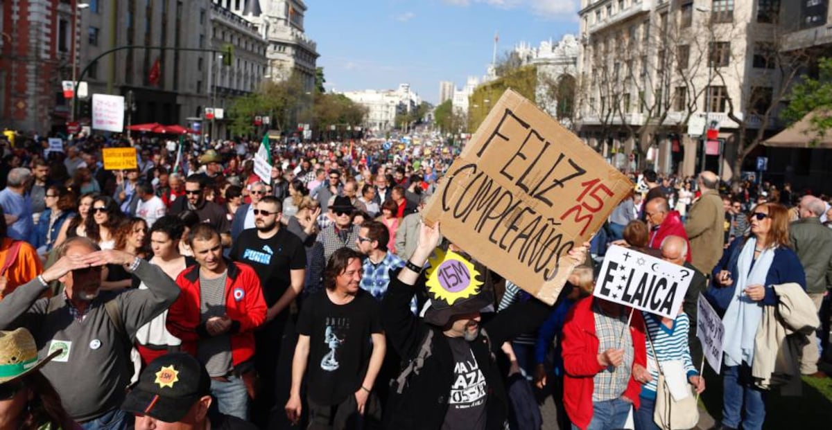 The legacy of the 15-M movement | Spain | EL PAÍS English