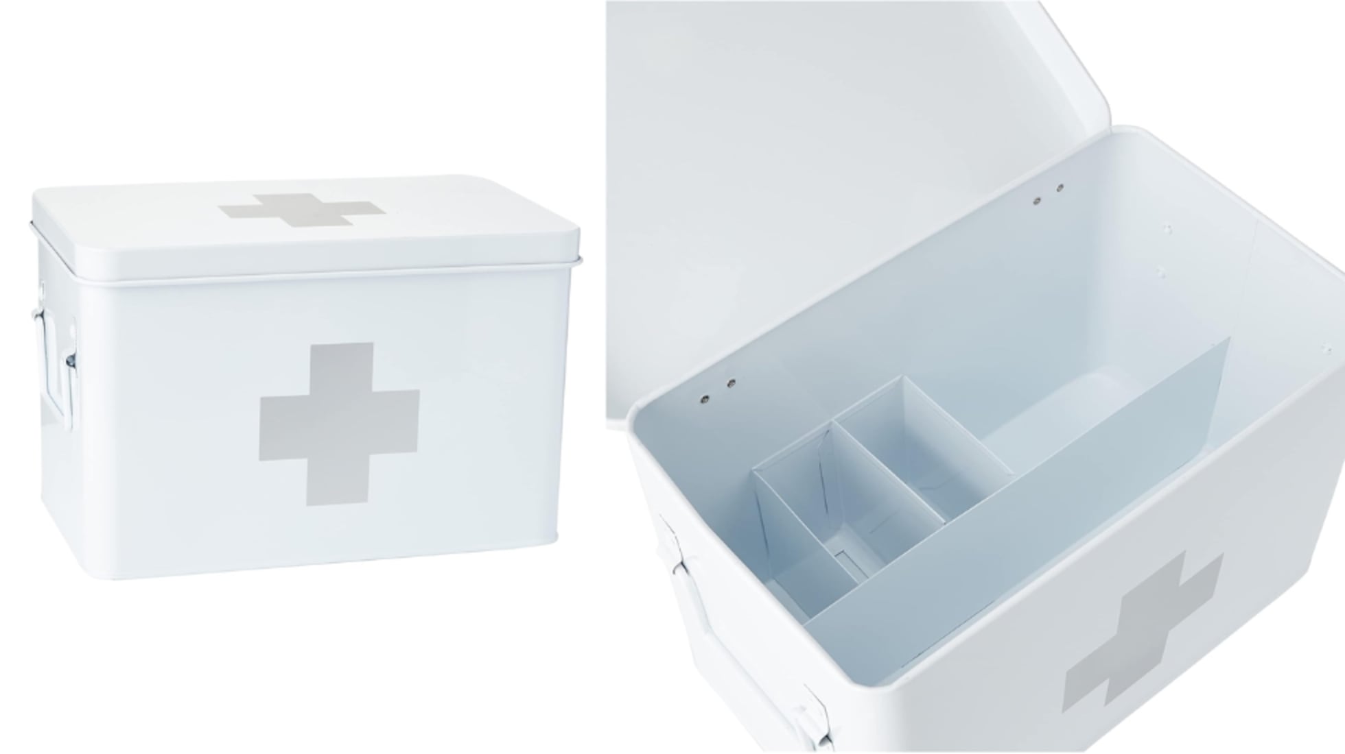 Siete cajas botiquín vacías para mantener las medicinas en orden ...