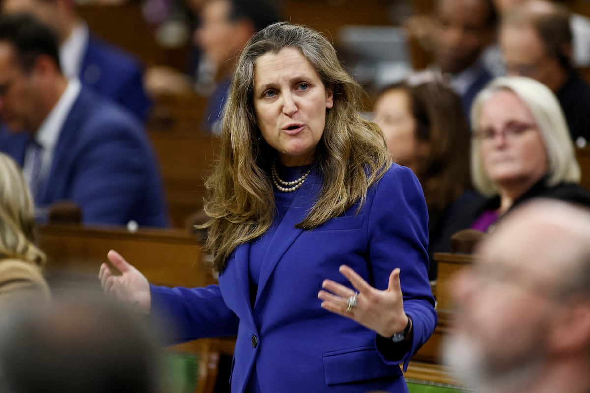 Chrystia Freeland anuncia su despedida de la política canadiense ...