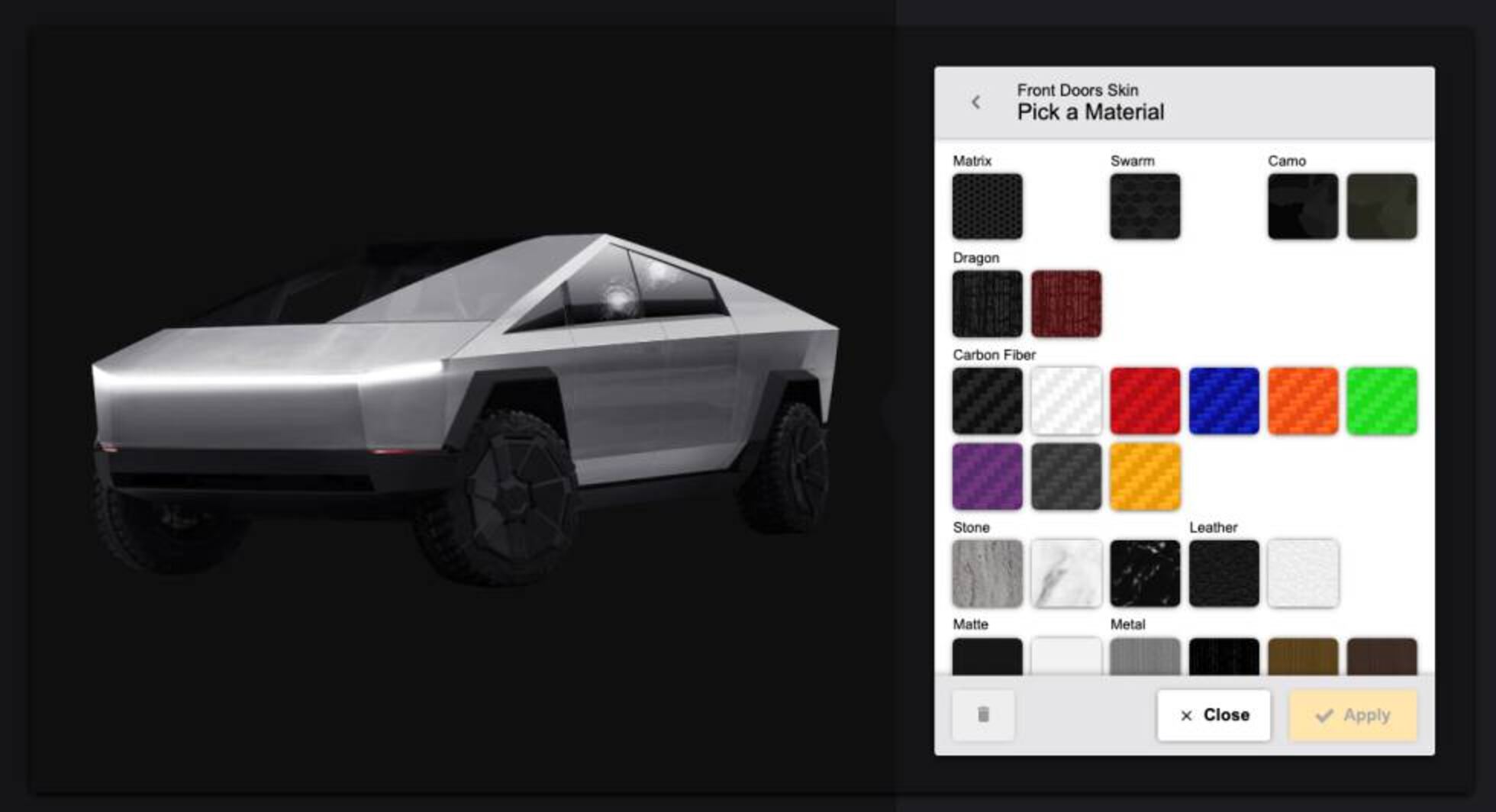 Ya puedes encargar tu Cybertruck con los colores y acabados que más te ...