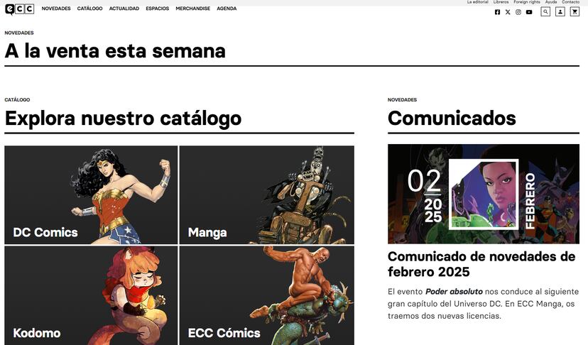 Cierra ECC, una de las mayores editoriales de cómics en España, casa de Batman y Wonder Woman ...