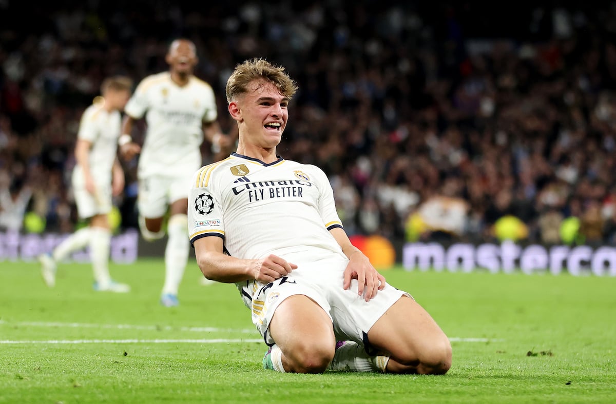 El grito de Nico Paz: el canterano desatasca la victoria del Madrid ...
