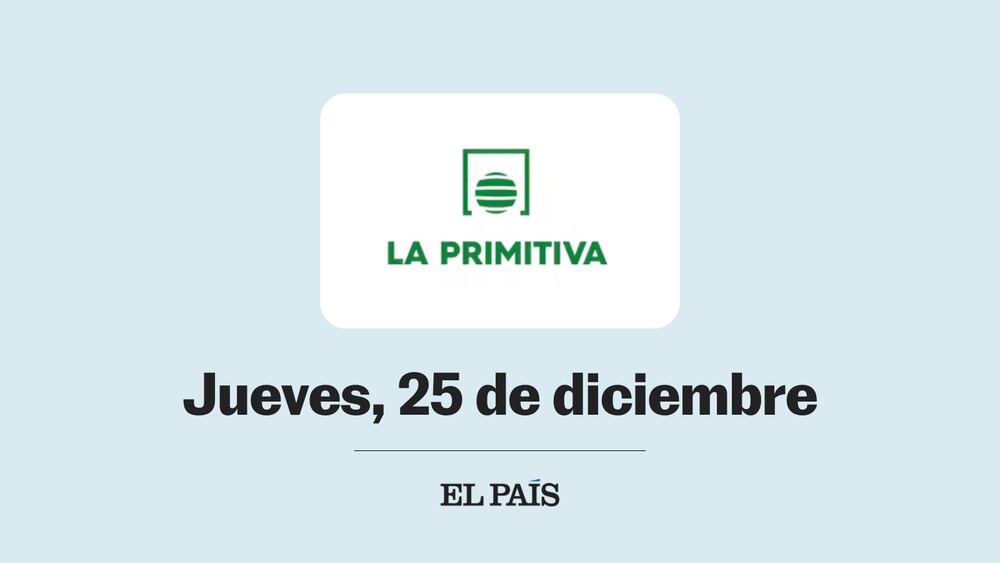 La Primitiva: comprobar sorteo del jueves 25 de diciembre | Sorteos ...