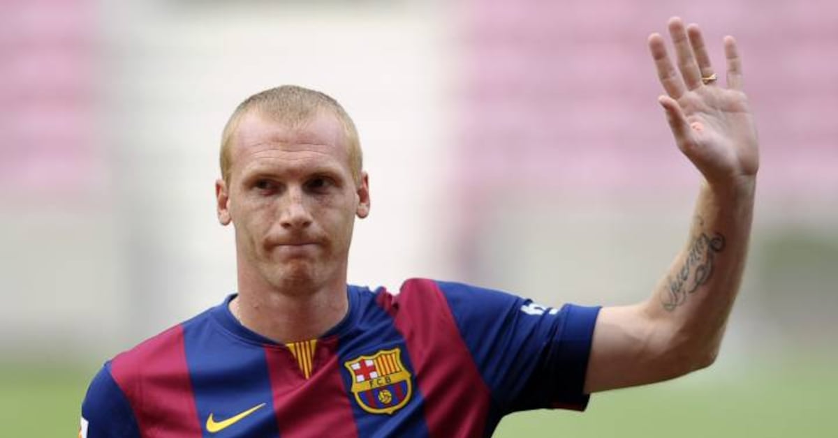 Barcelona: Mathieu sale a calentar con el Sporting de Portugal ...