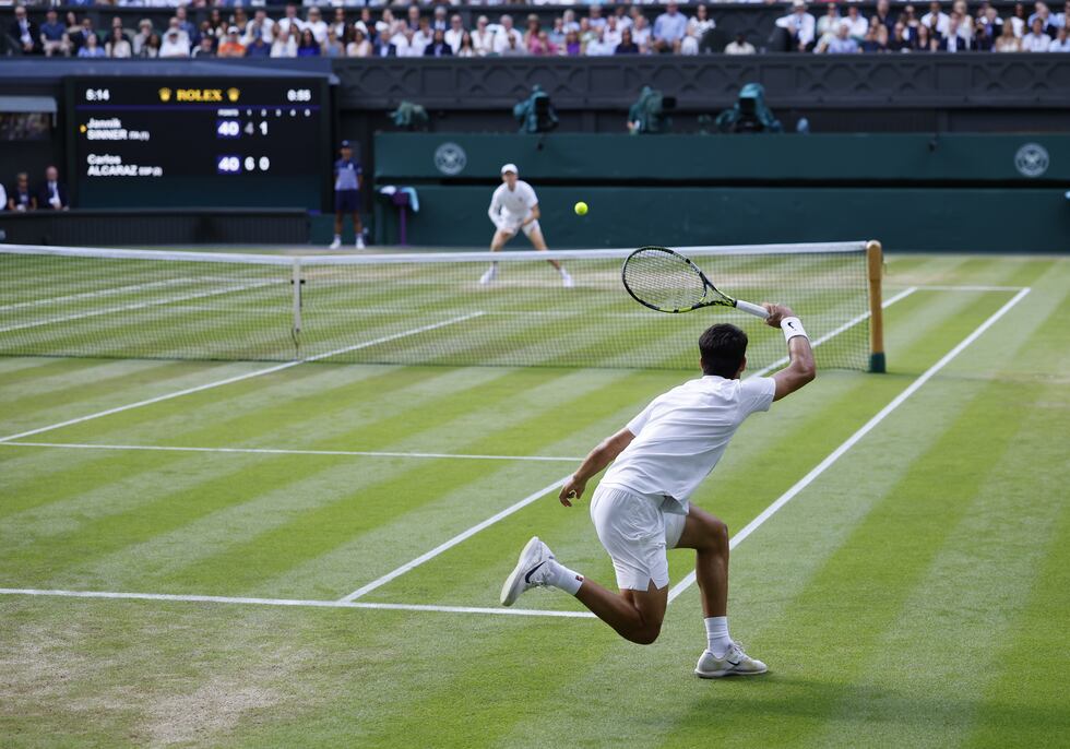 Las mejores imágenes de la final de Wimbledon entre Jannik Sinner y ...