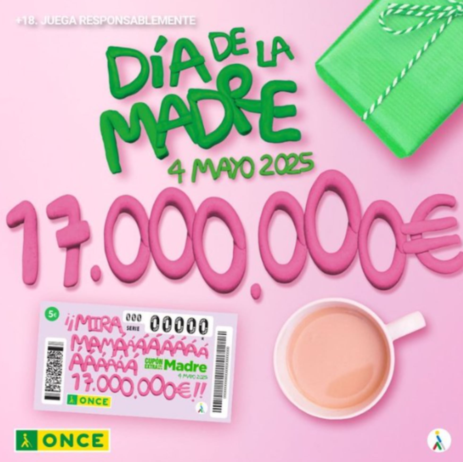 Cupón Extra del Día de la Madre de la ONCE: comprobar los resultados ...