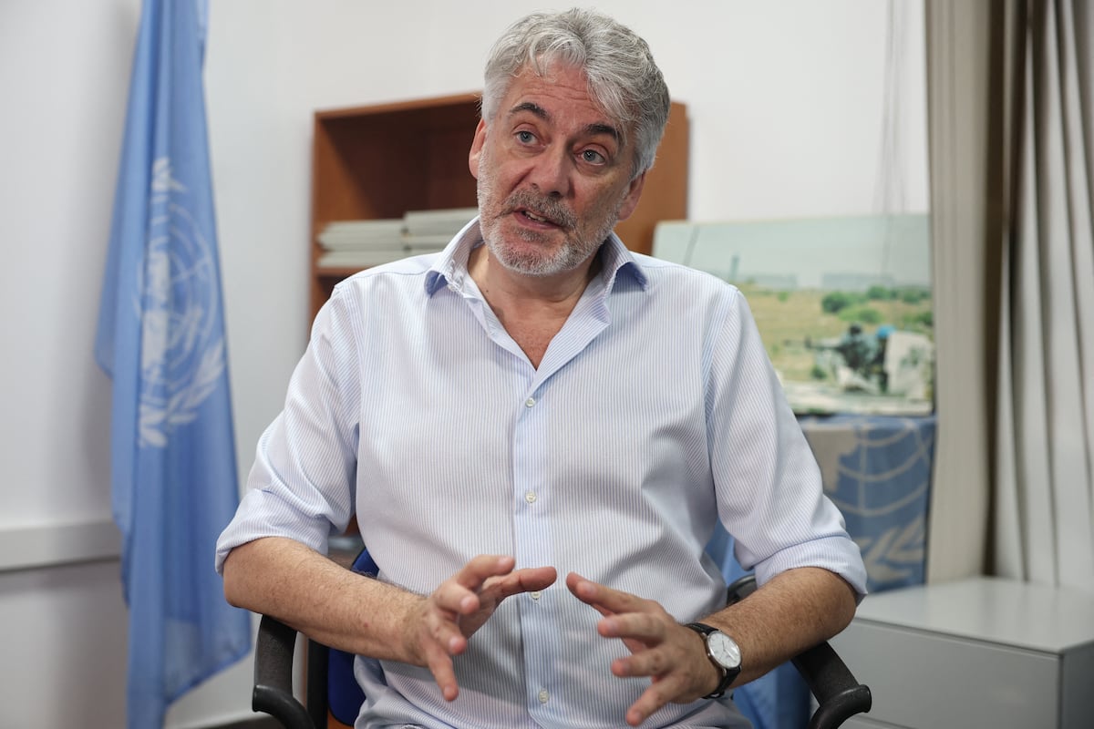 Andrea Tenenti: UNIFIL spokesman in Lebanon: ‘Israel cannot dictate the ...